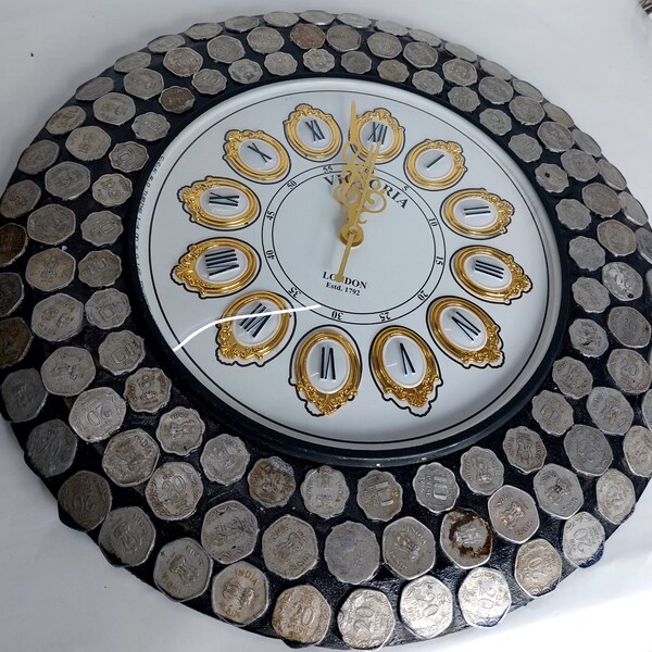 Coin Clock - Etsy