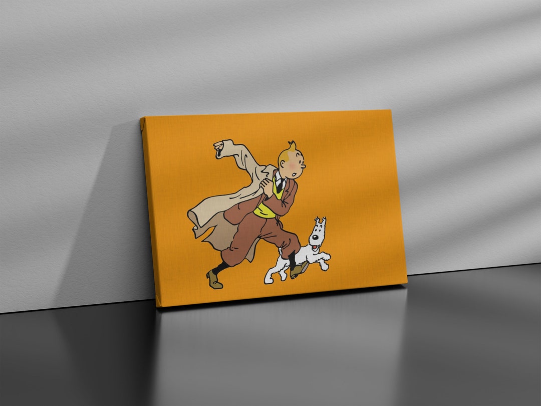 Minimalist Wall Decoration Tintin Wall Decor the Adventures of Tintin ...