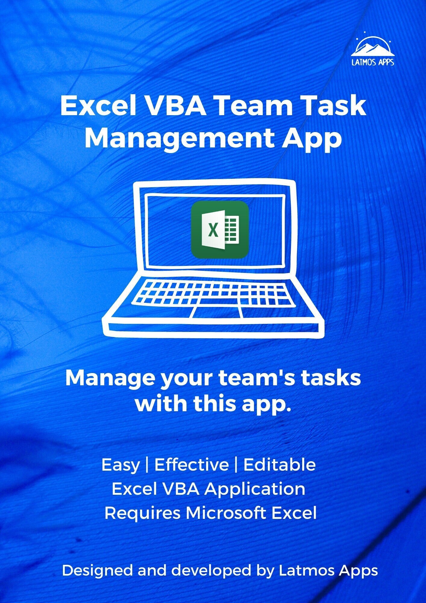 Excel VBA Team Task Management App - Etsy