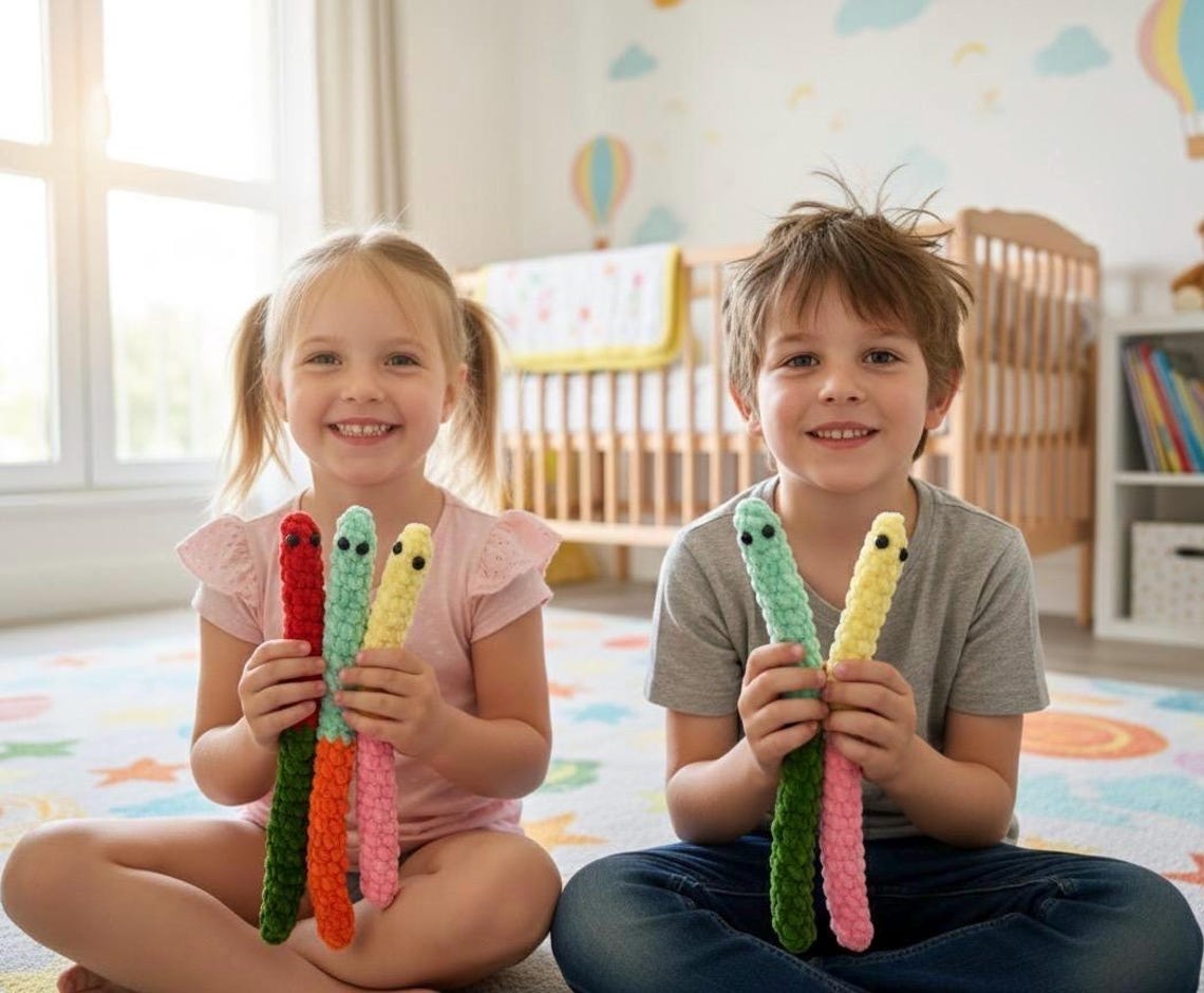 Crochet Snake Pattern: Amigurumi Plush Toy (PDF Pattern) - Etsy