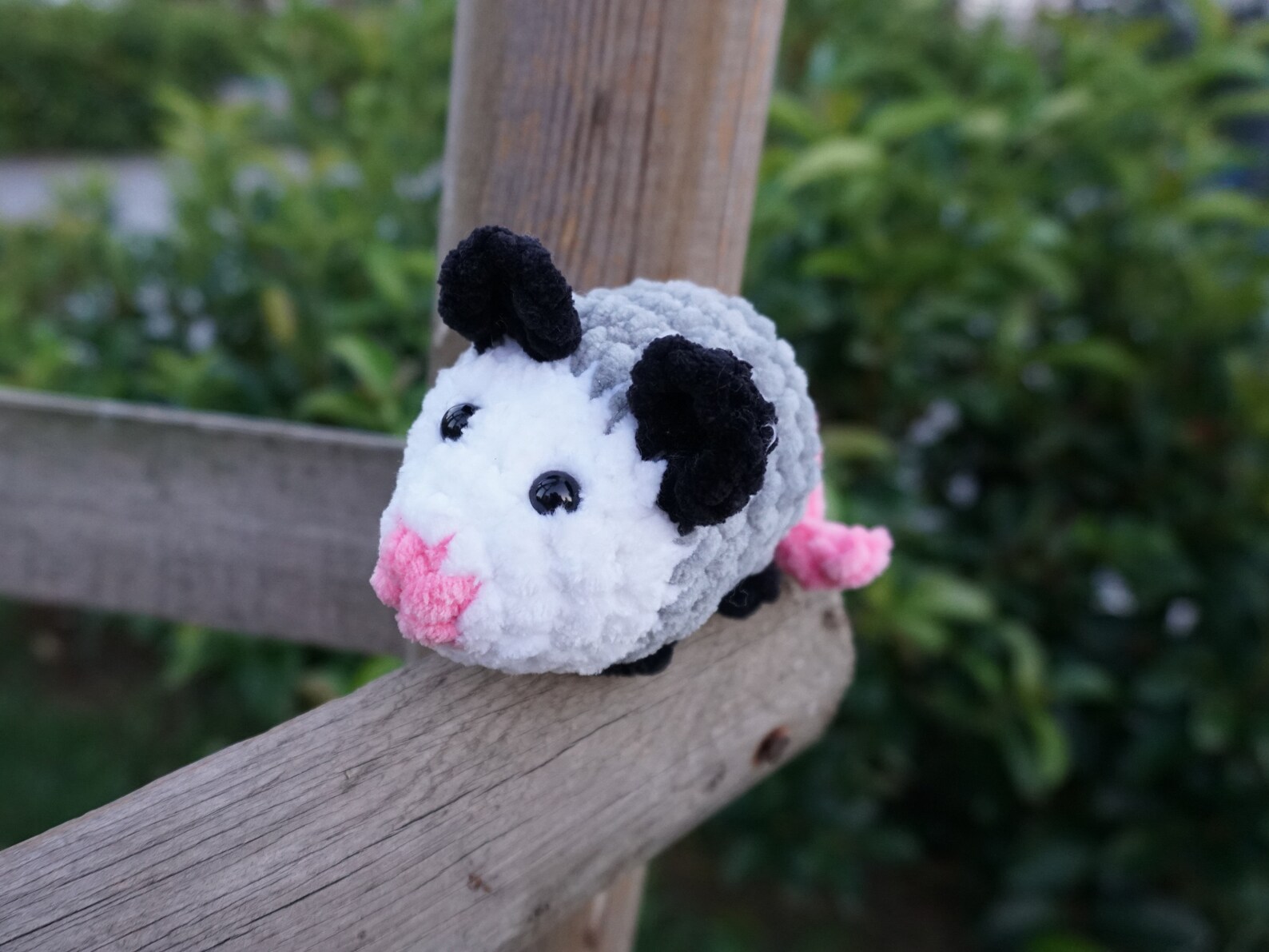Possum Crochet Pattern Opossum Crochet Pattern Crochet Keychain Pattern ...