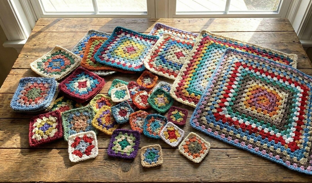 The Ultimate Guide to Granny Squares | Crochet Granny Square Ebook ...