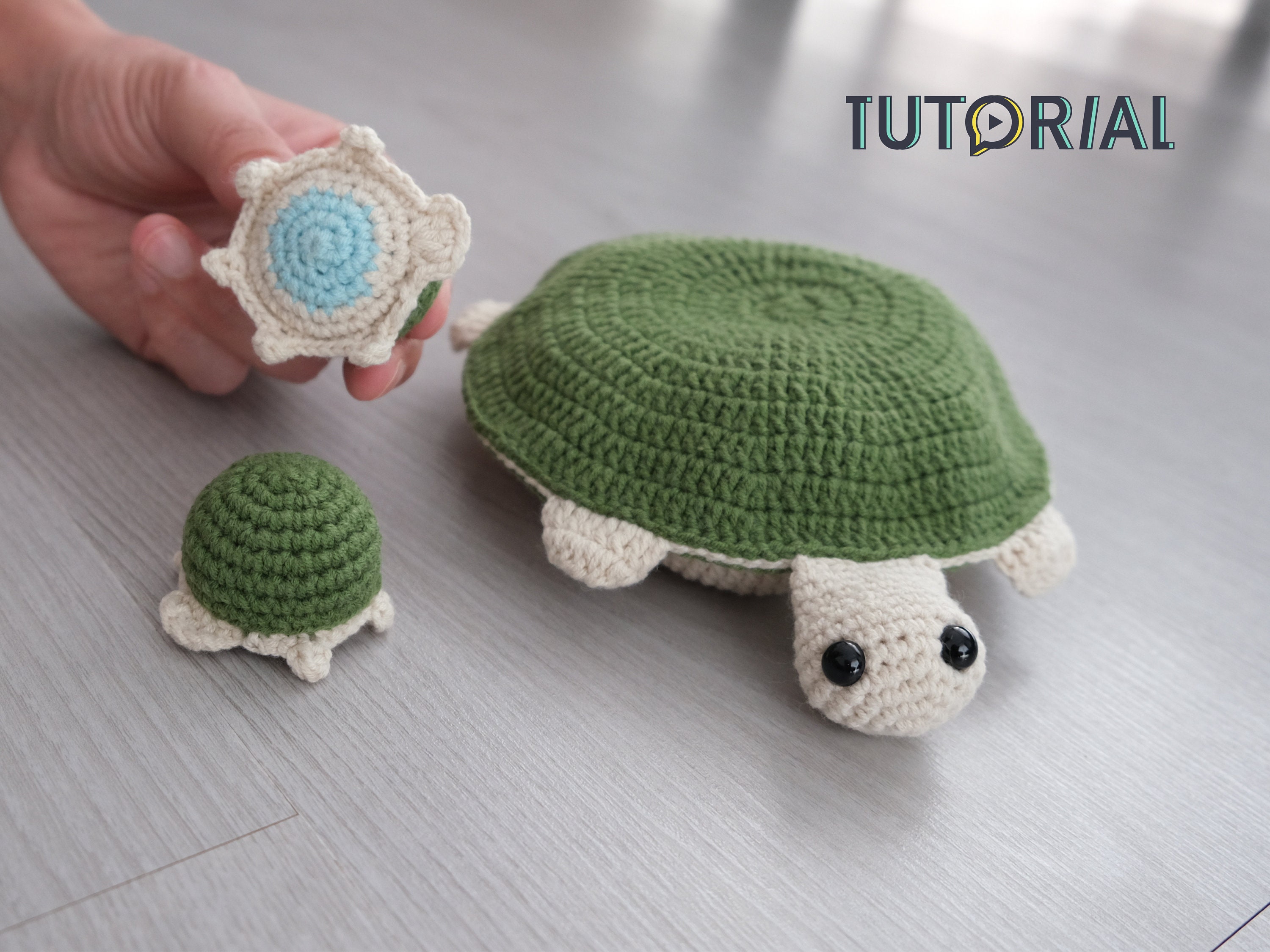 Crochet Turtle Whale Memory Game Pattern Turtle Crochet Pattern ...