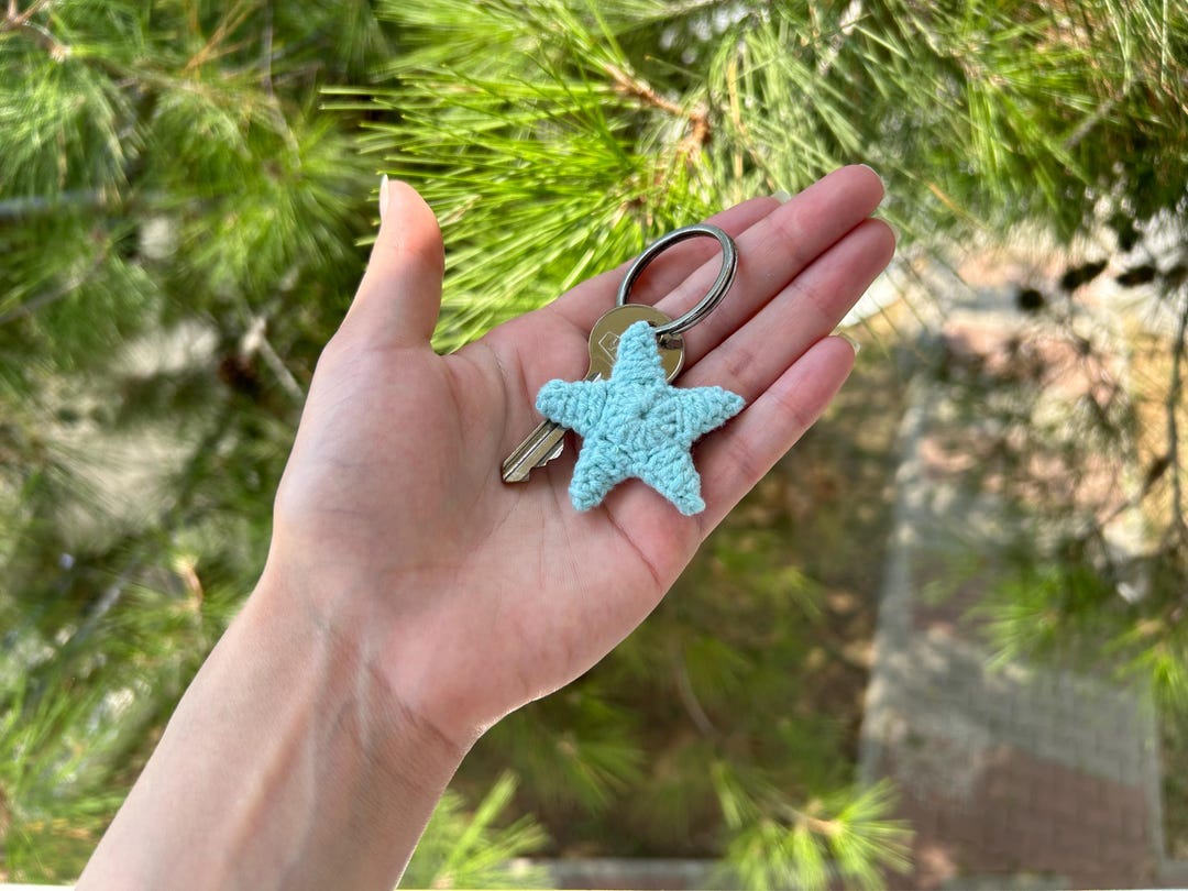 Star Keychain Patterns Crochet Keychain Pattern Star Keychain Crochet ...