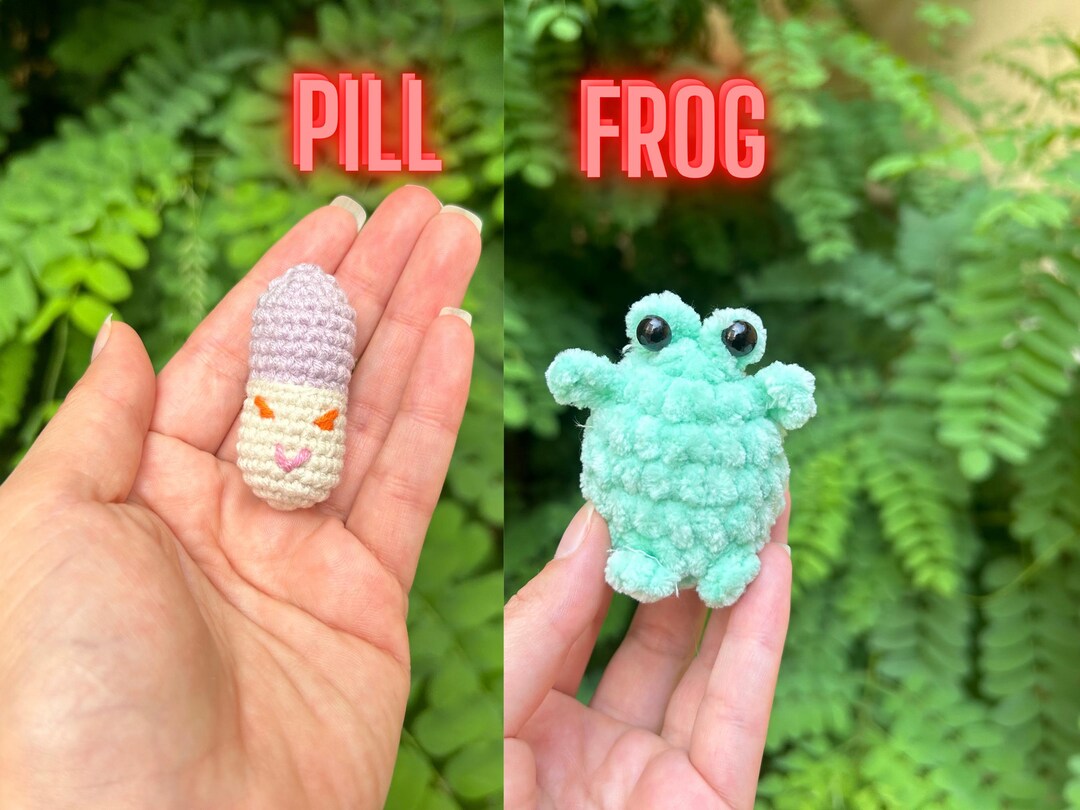 Pill and Frog Patterns Crochet Patterns Amigurumi Crochet Do It ...