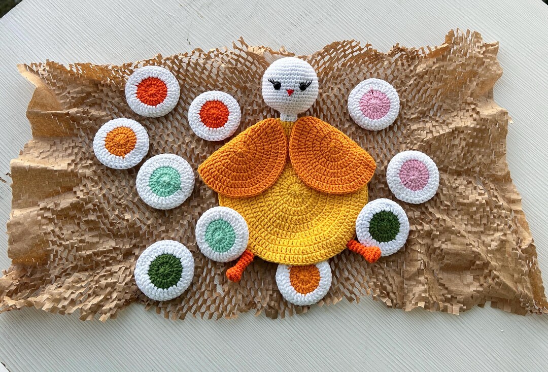 Chicken Memory Game Pattern Crochet Chicken Matching Game Pattern Easy ...