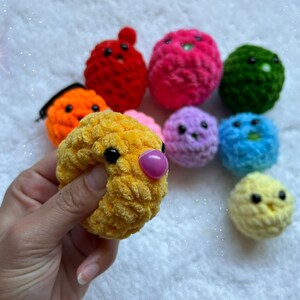 Crochet Stress Blob Pattern: No Sew Amigurumi Toy (PDF) - Etsy
