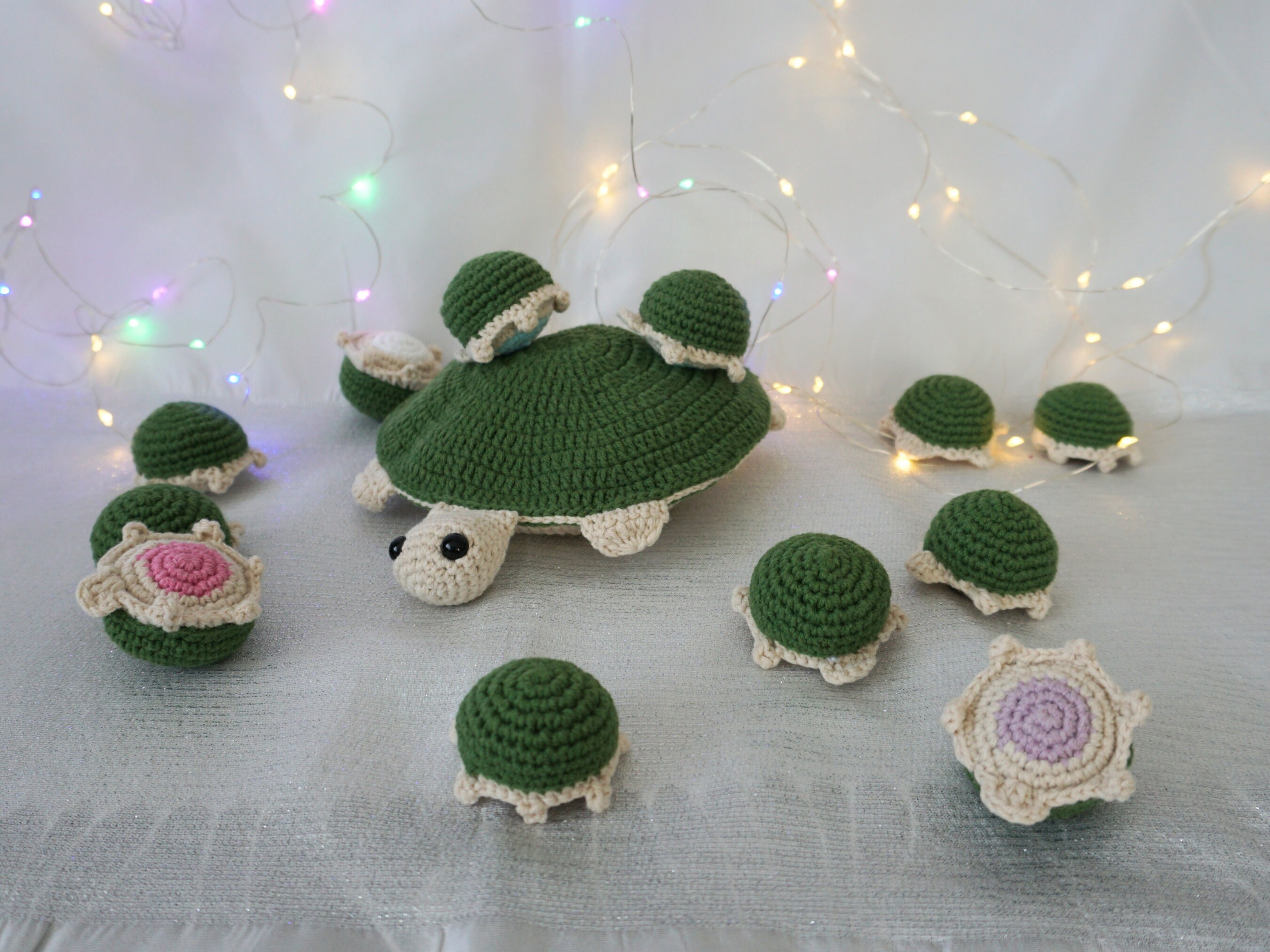 Crochet Turtle Whale Memory Game Pattern Turtle Crochet Pattern ...