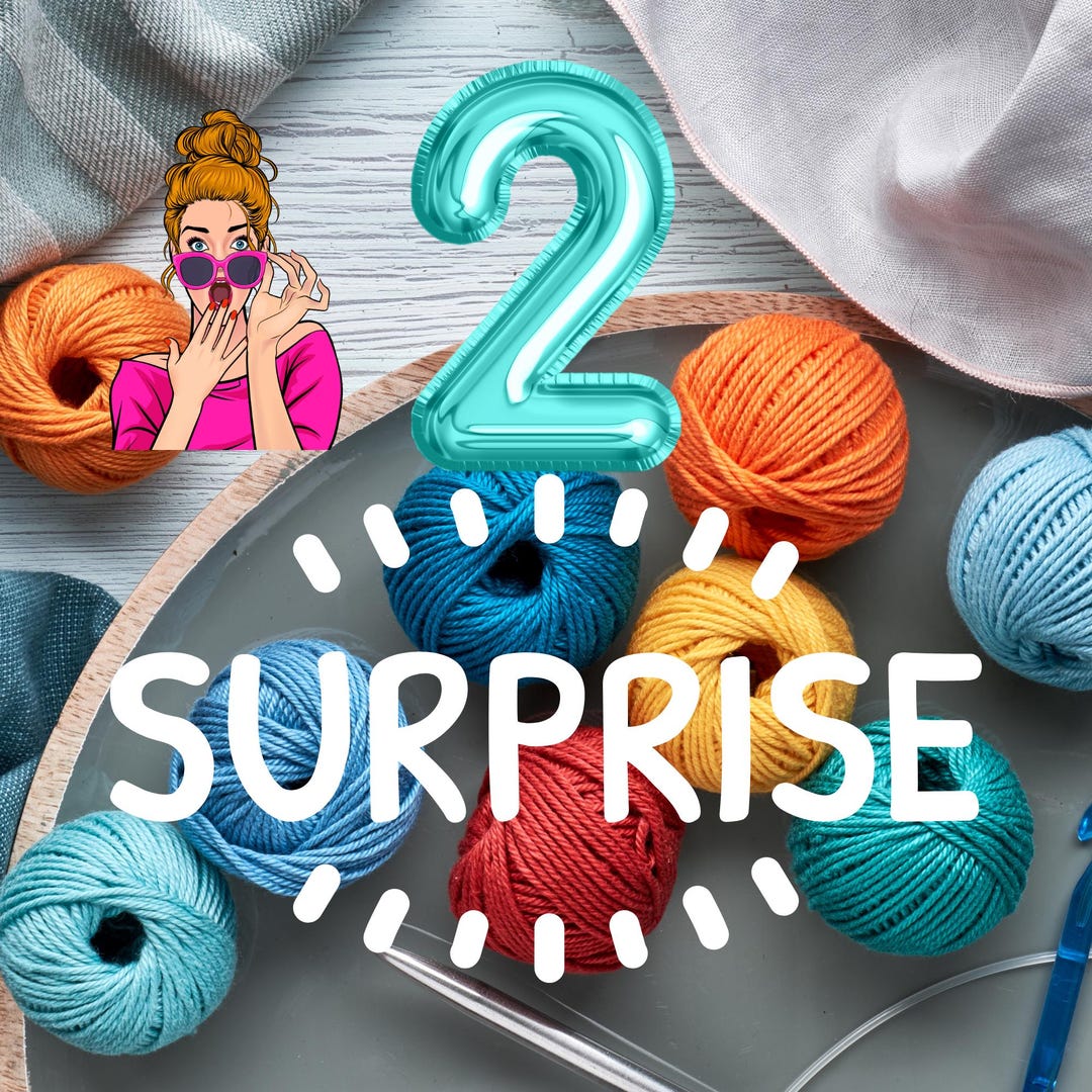 2 Crochet Pattern Surprise Pattern Amigurumi Pattern Animal Pattern No ...