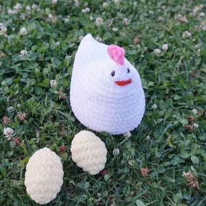 Chicken Crochet Pattern Amigurumi Pattern Crochet Chicken Crochet Bird ...