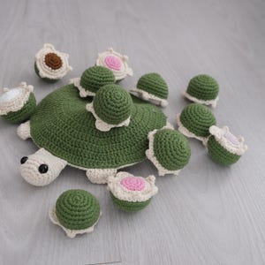Rabbit Stress Blob & Turtle Memory Game Crochet Pattern Amigurumi ...