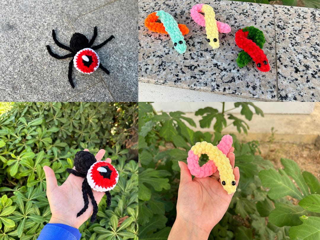 Bundle Snake & Spider Eye Patterns - Etsy