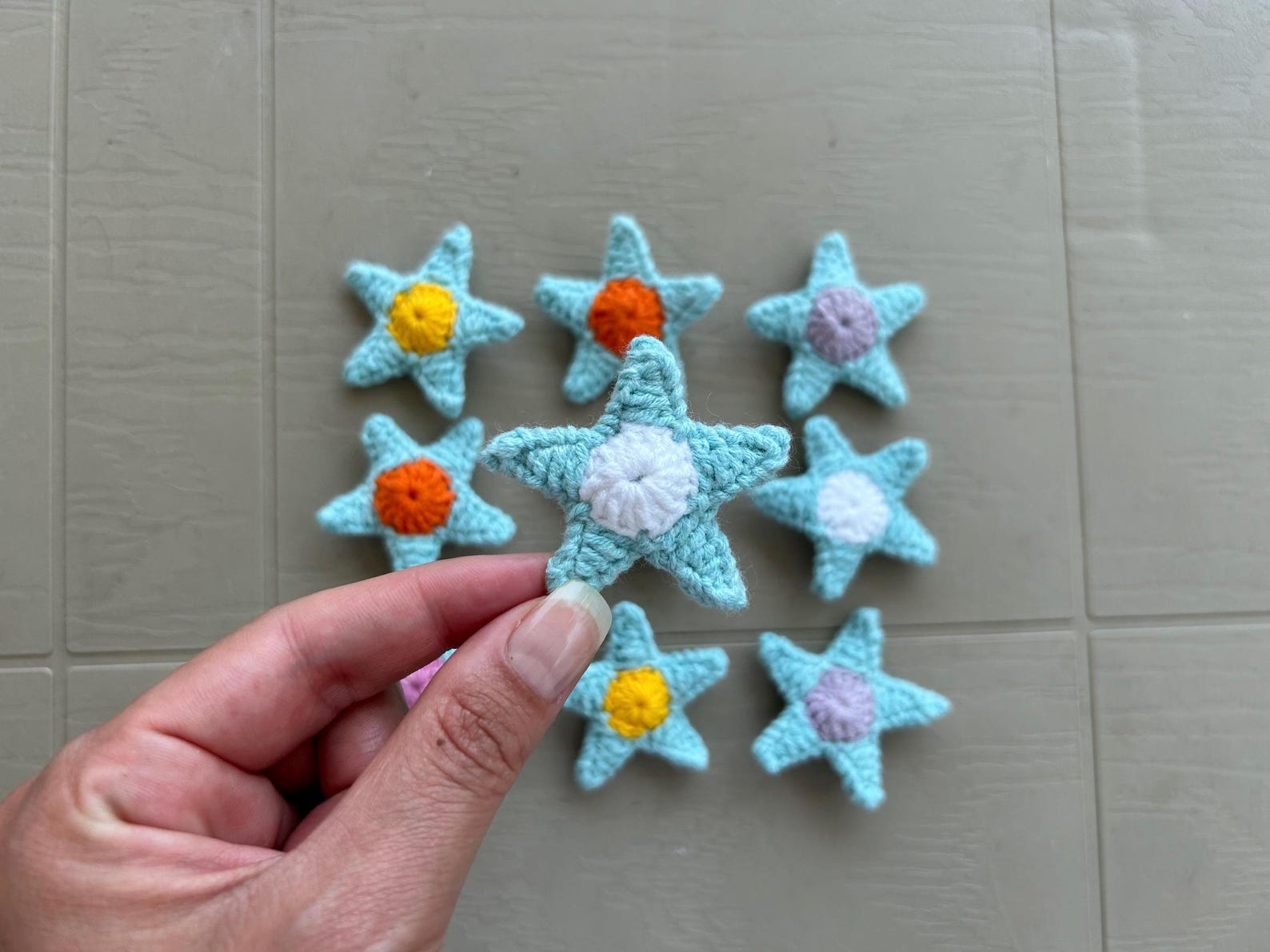 Crochet Stress Blob & Star Memory Game Pattern (PDF) - Etsy
