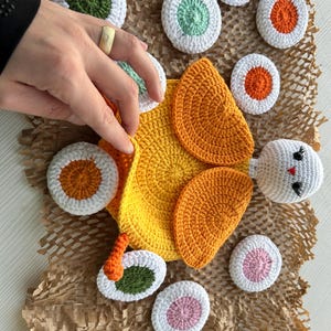 Chicken Memory Game and Dragon Pattern Crochet Memory Game Pattern ...