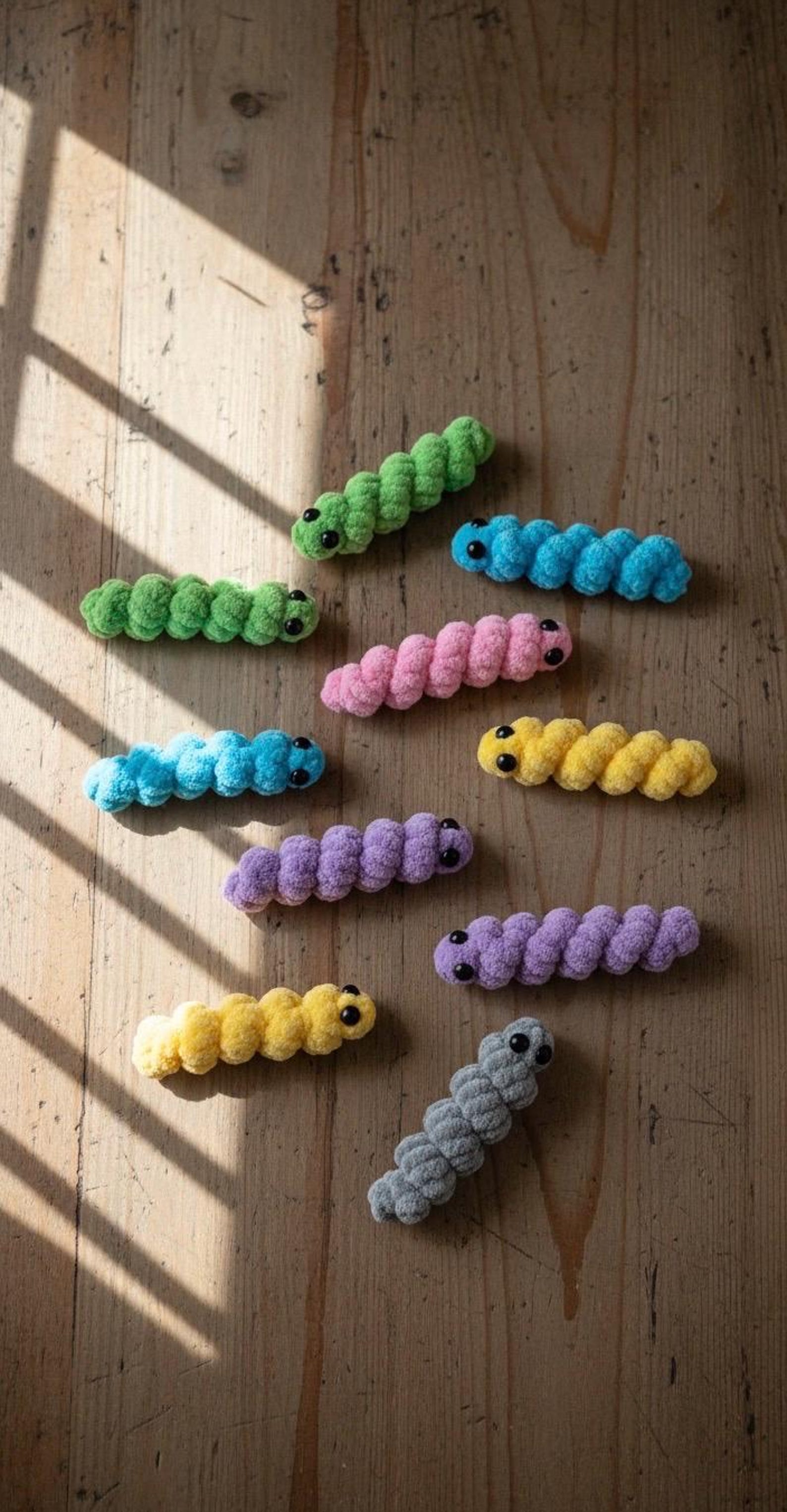 Crochet Stress Blob & Worm Pattern: No Sew Amigurumi Toy (PDF) - Etsy