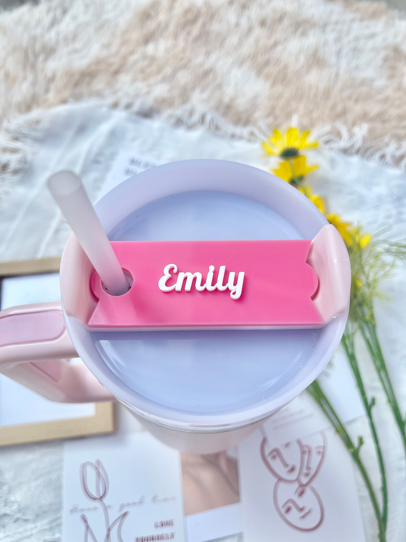 40oz 30oz Stanley Name Tag Stanley Toppers Personalised - Etsy