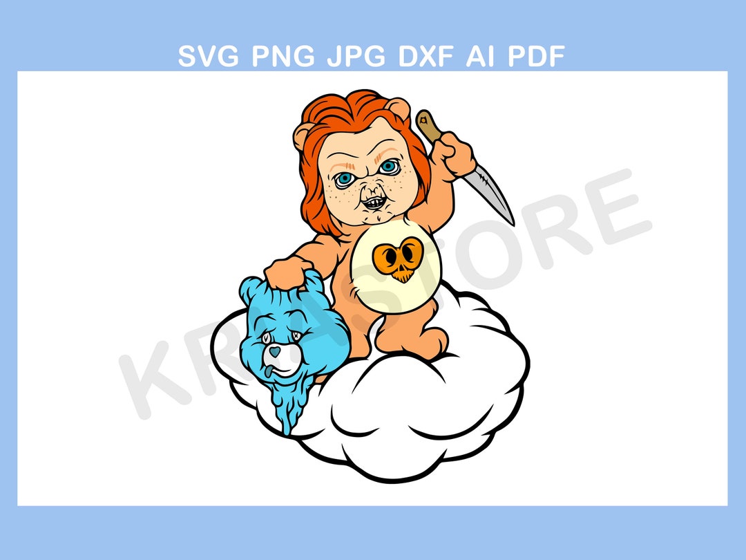 Chucky Vector Care Bear Vector Print Care Bears Print Ai Svg - Etsy