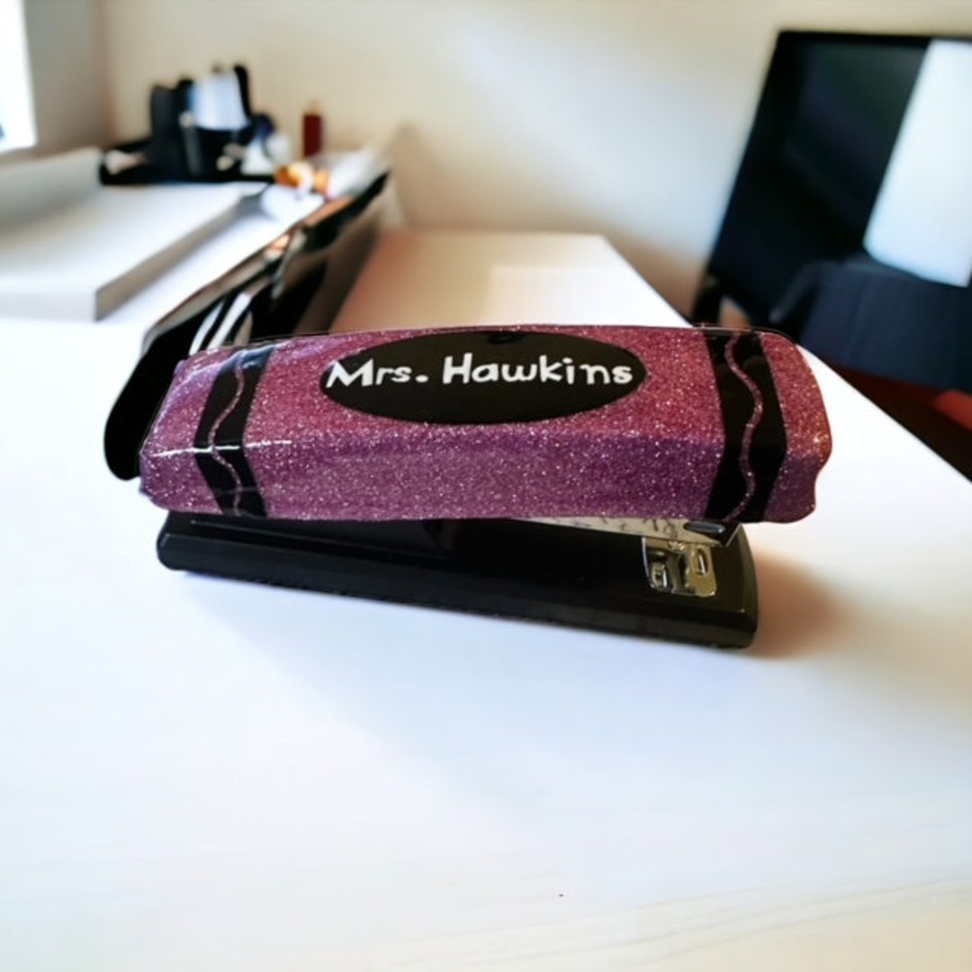 Personalized Glitter Stapler - Etsy
