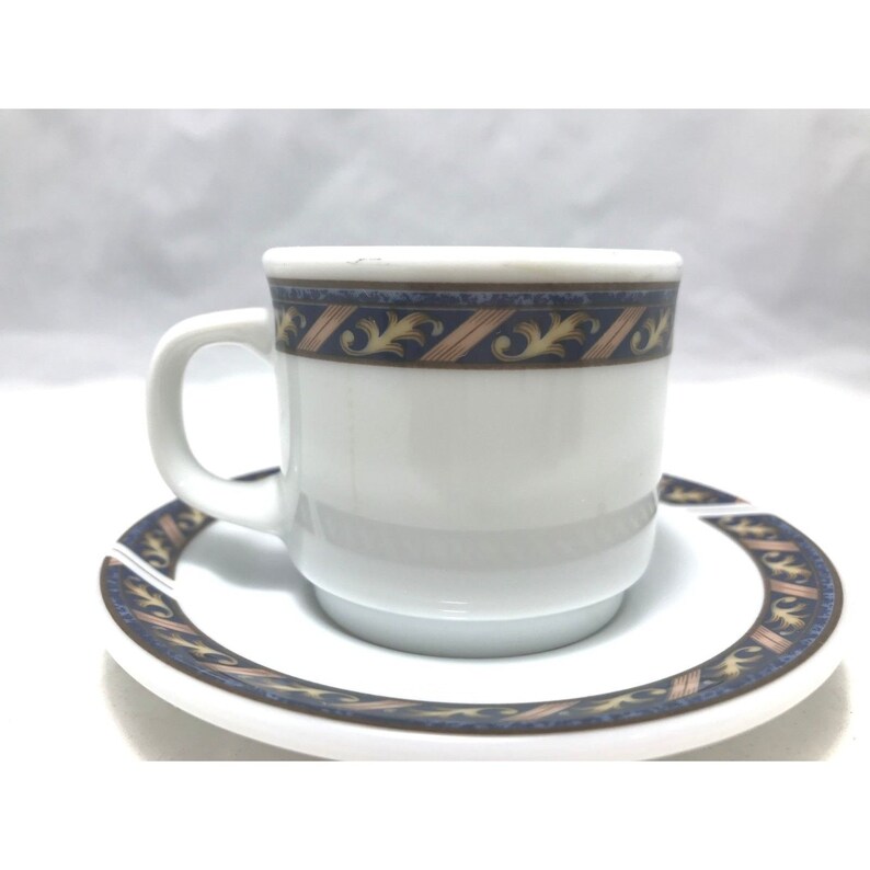 Oneida by Noritake, Demitasse Teacup and Saucer - Etsy