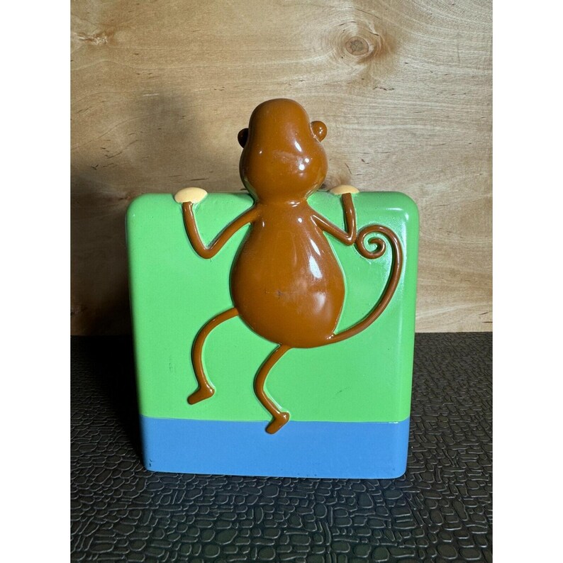 Resin Monkey Tissue Box Cover, Green - Etsy