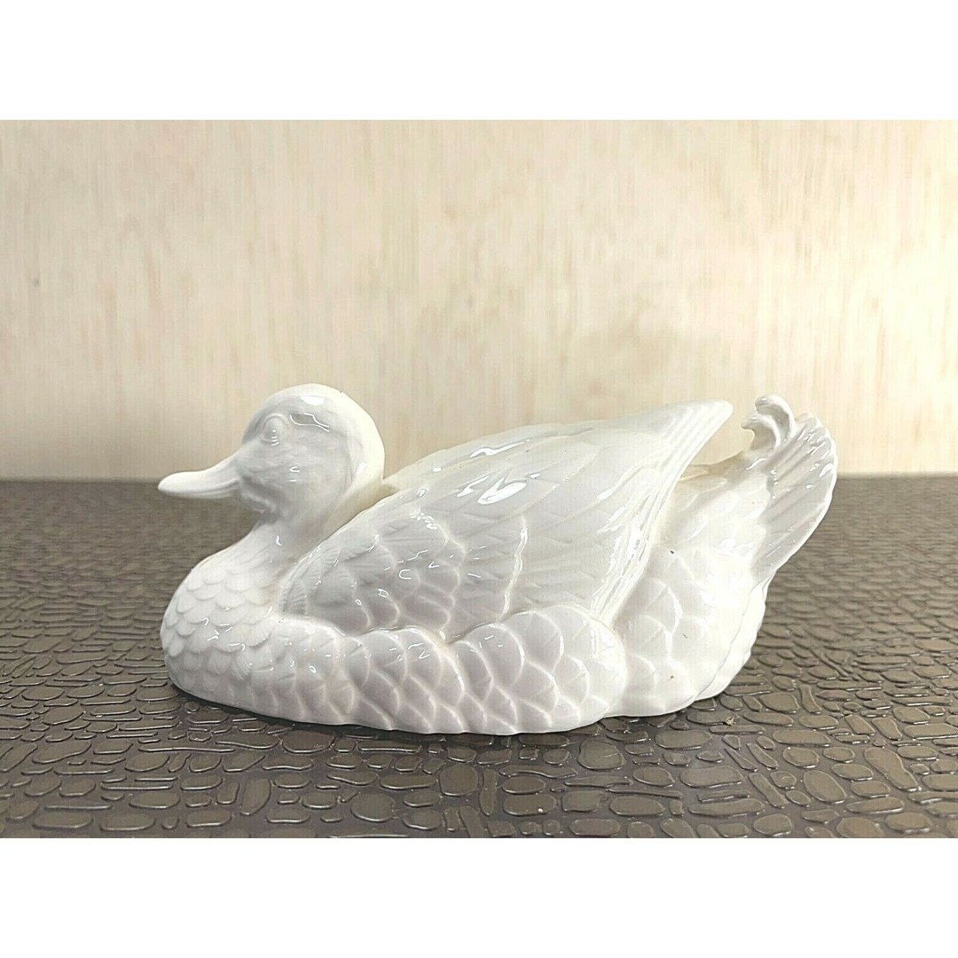 Vintage Goebel Germany White Duck - Etsy