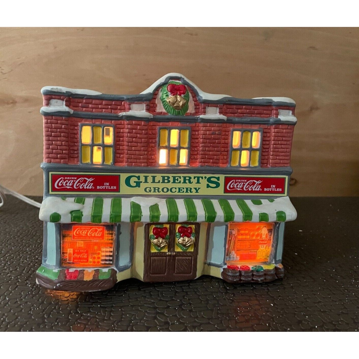 1991 Coca Cola Town Square Collection "gilbert's Grocery" - Etsy