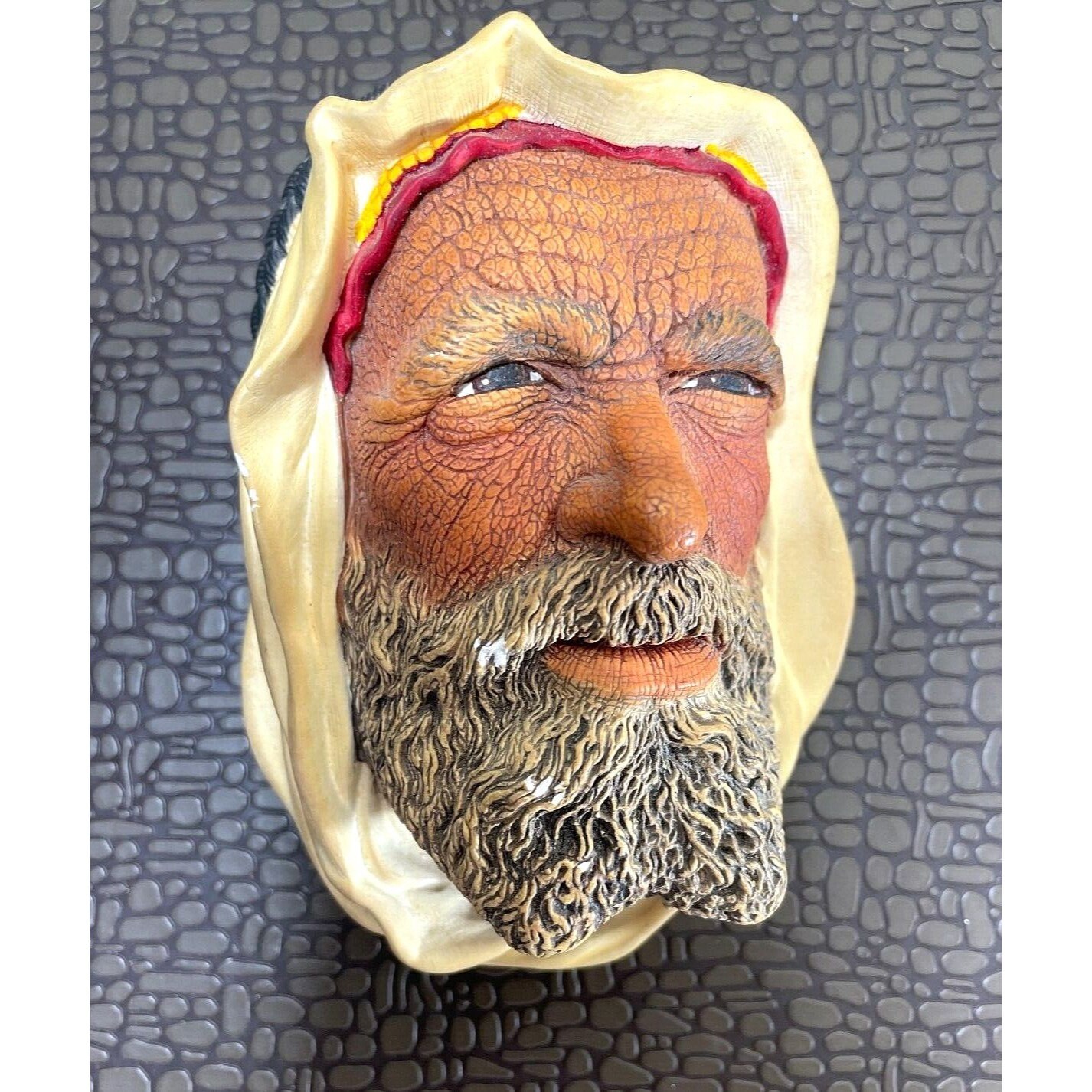 Vintage Bossons Syrian Chalkware Head Congleton England - Etsy