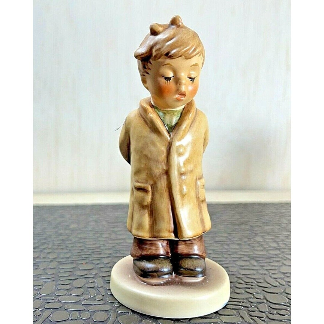 Vintage M.I. Hummel Club too Shy to Sing Figurine, 845 - Etsy