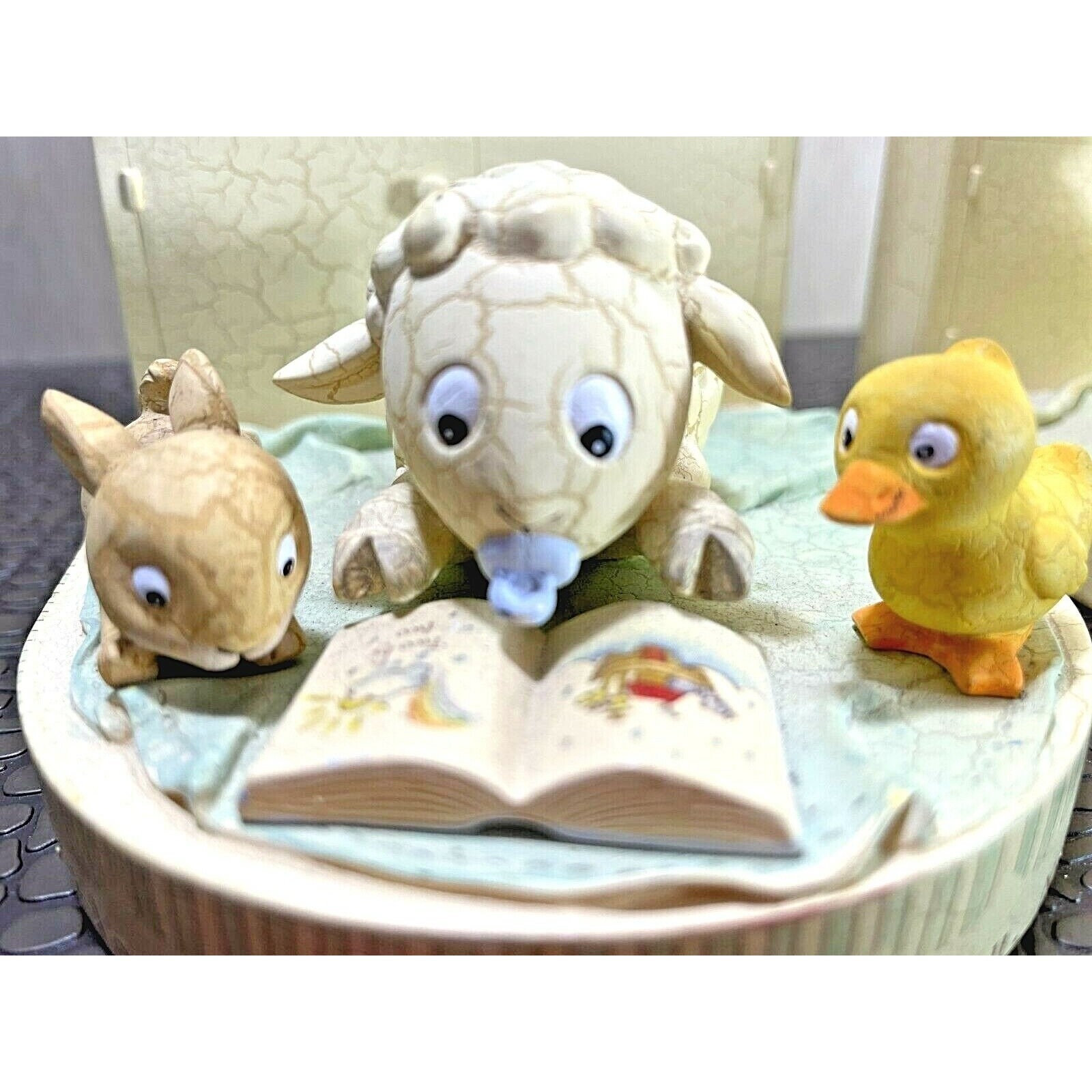 Vintage Dayspring Really Woolly the Lord Bless You Keep Bookends ...