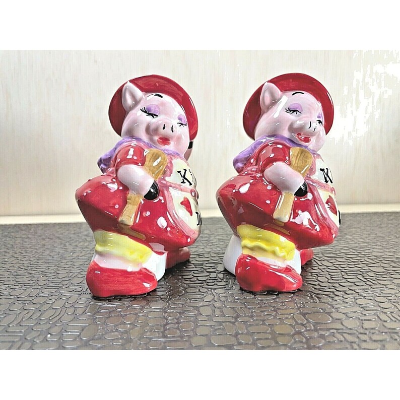 Kitchen Diva Pig Ceramic Salt & Pepper Shaker Shakers Set - Etsy