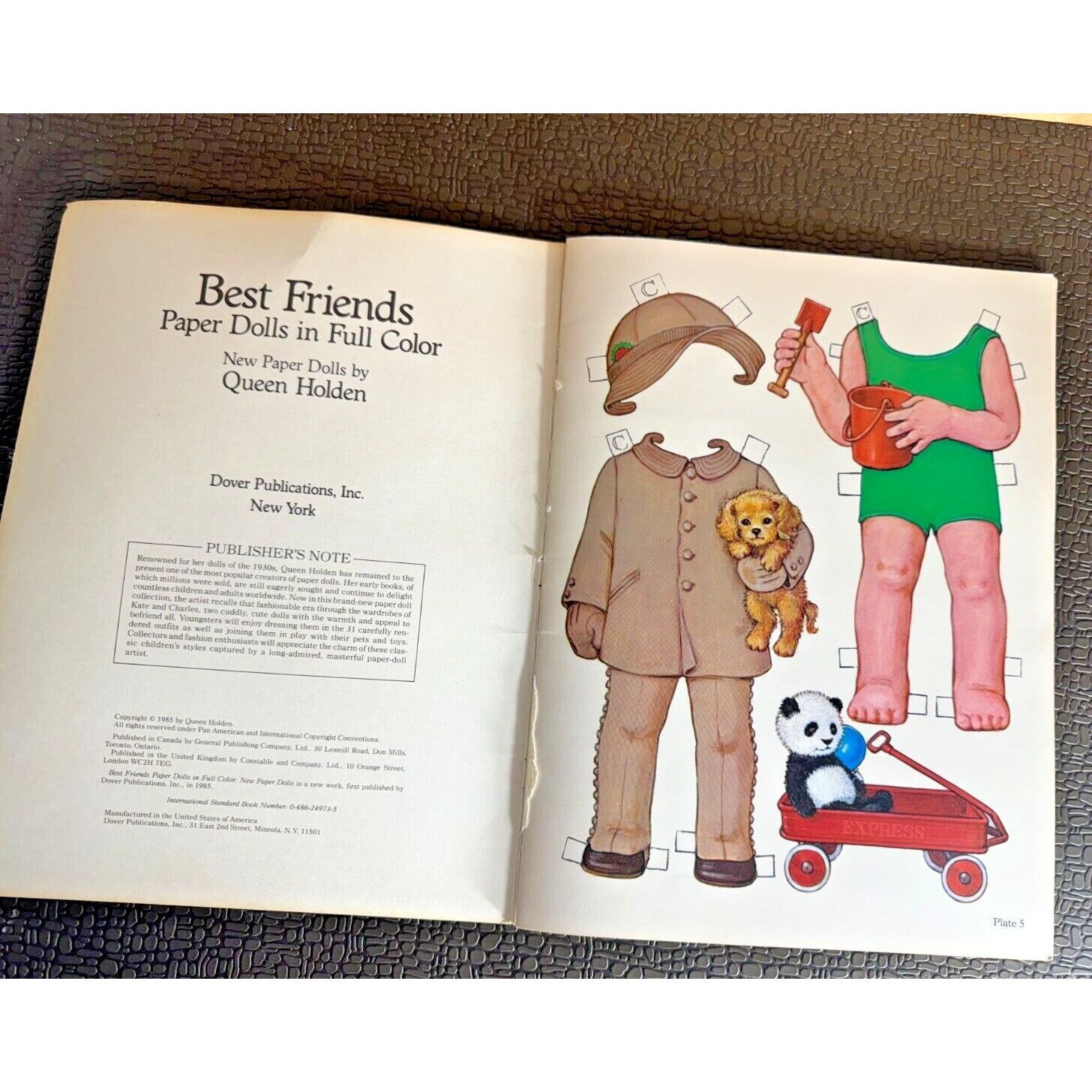 Vintage Best Friends Paper Dolls, Queen Holden, 1985 - Etsy