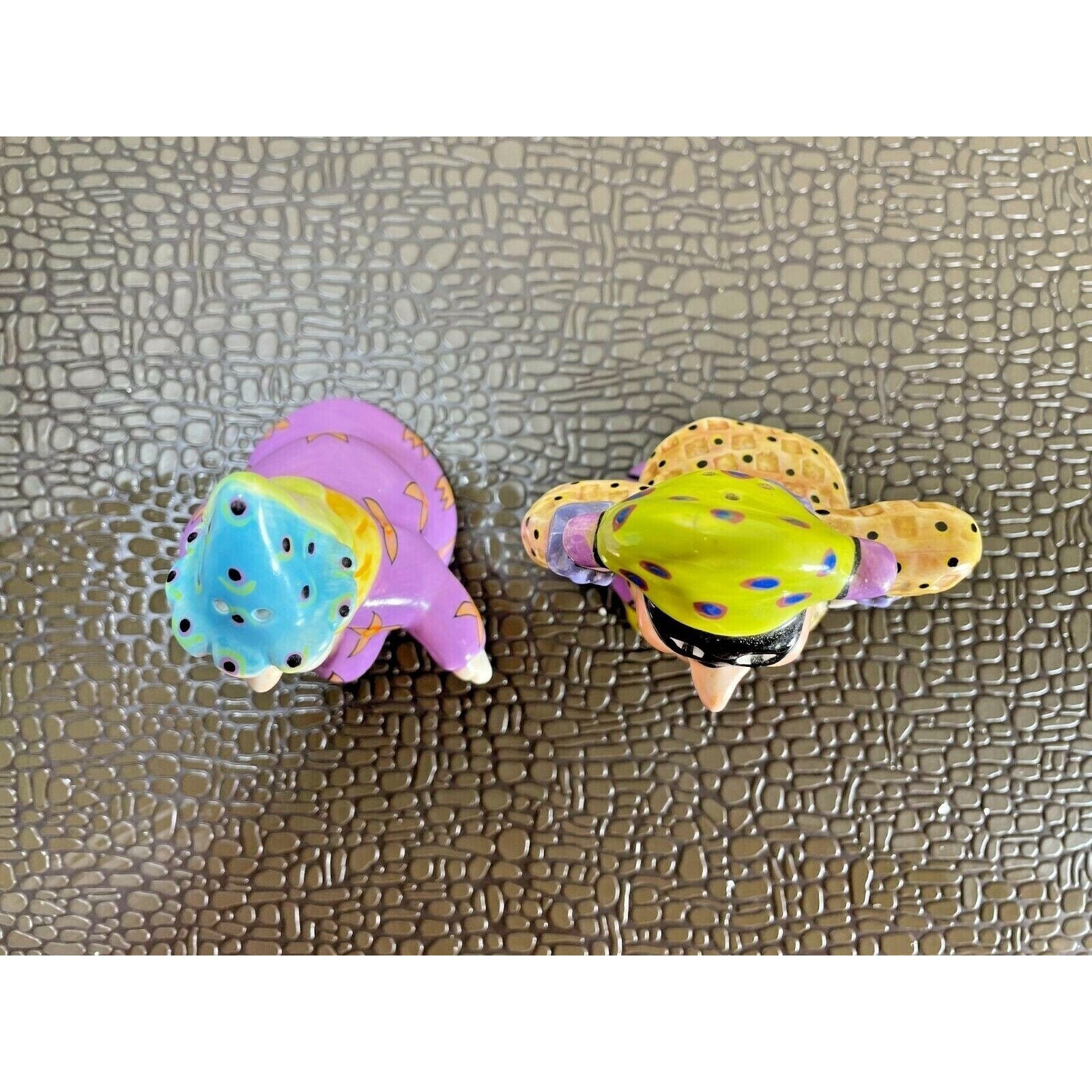 Vintage Animated Man and Woman in Costume Salt and Pepper Shakers - Etsy