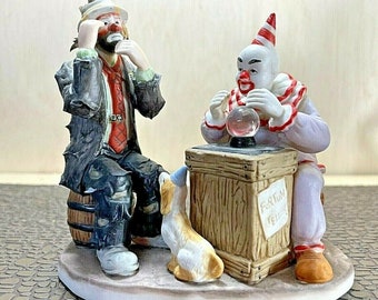 Flambro Emmett Kelly Jr Limited Edition Porcelain Figurine, Spirit of ...