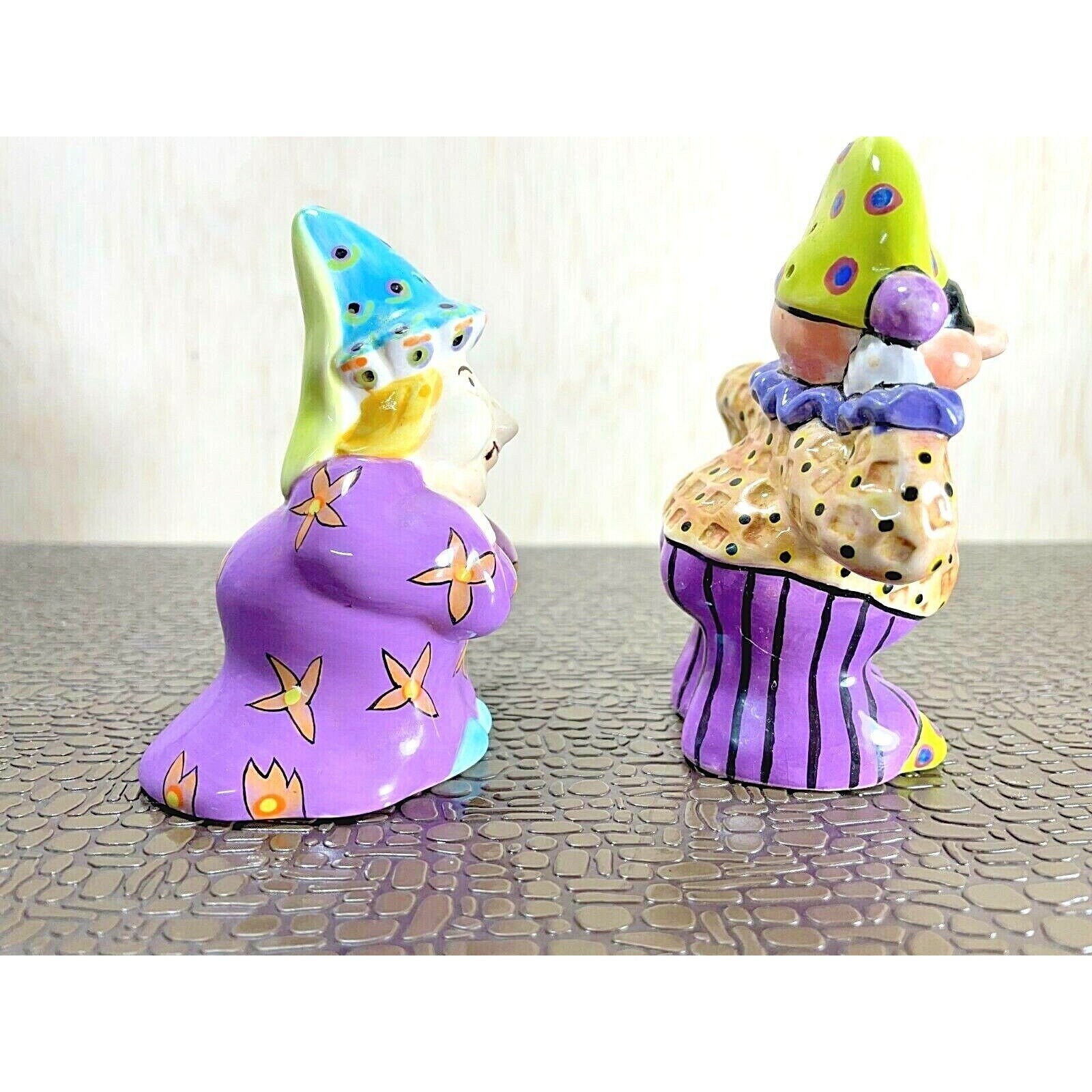 Vintage Animated Man and Woman in Costume Salt and Pepper Shakers - Etsy