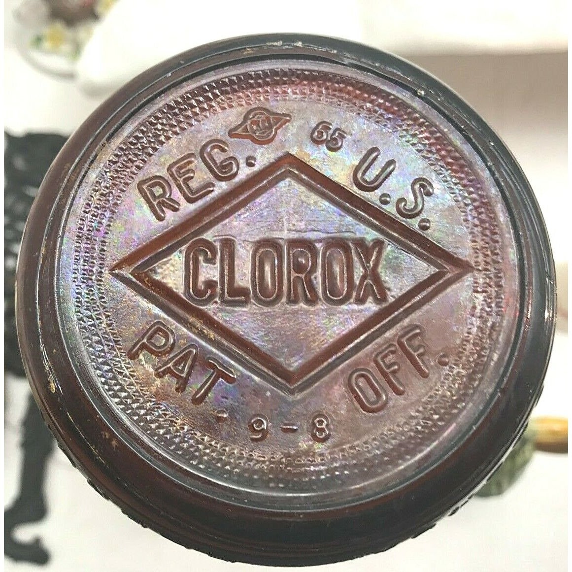 Vintage Clorox 32 Ounce Brown Glass Bottle Vase * - Etsy