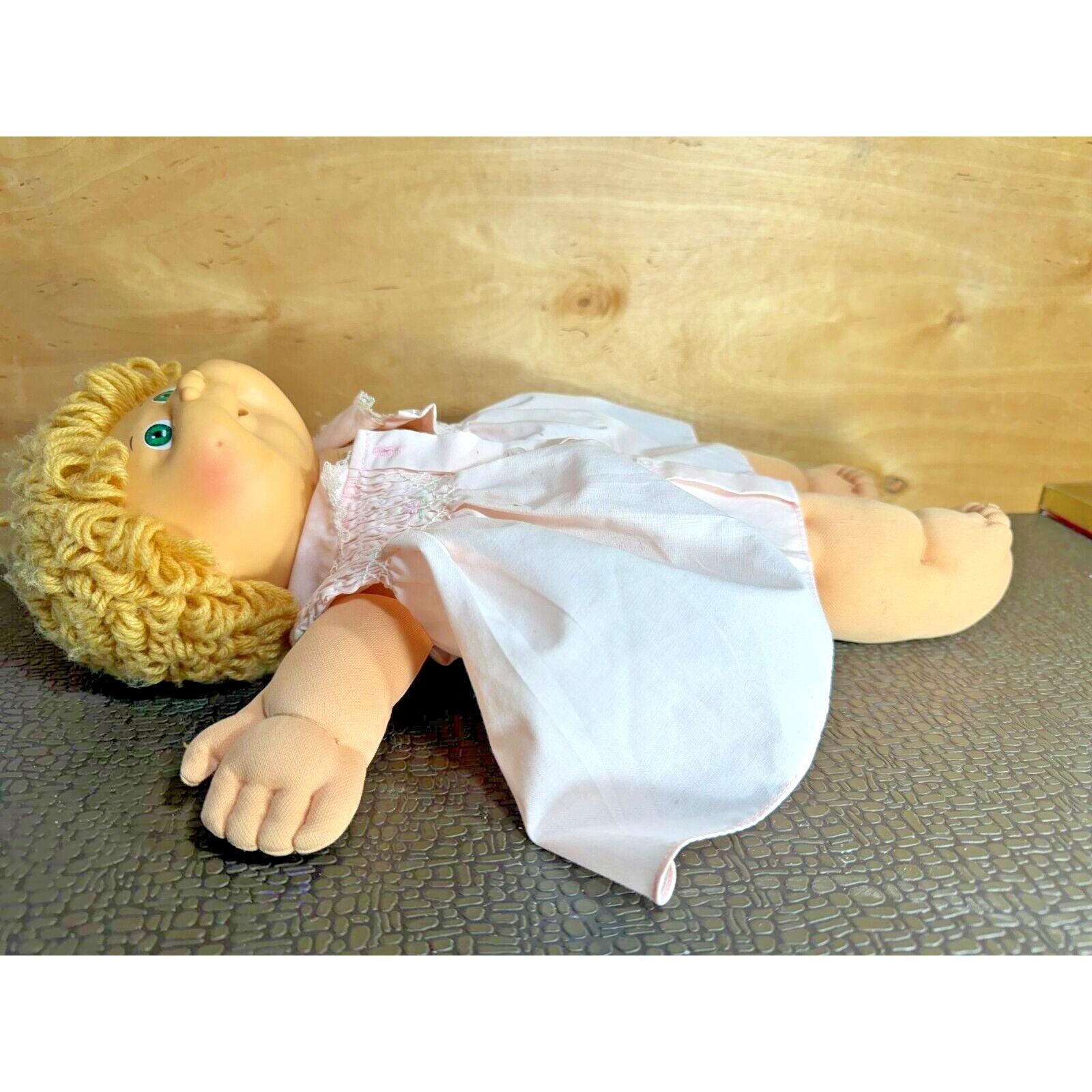 Vintage 1978-1982 Cabbage Patch Kids Girl Doll Blond Hair, Green Eyes - Etsy