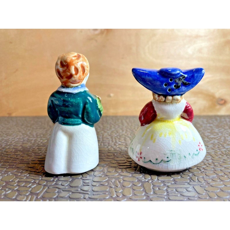 Vintage Dutch Boy & Girl Salt/pepper Suit and Top Hat / - Etsy