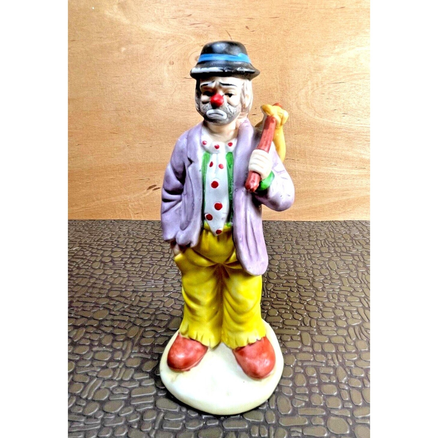 Vintage Flambro Limited Edition Emmett Kelly Jr. Sad Hobo Clown ...