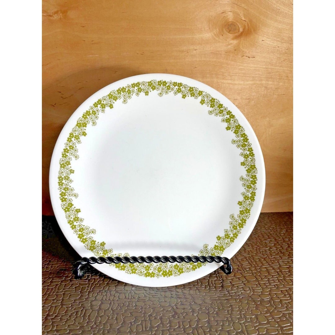 Corning Corelle Green Crazy Daisy/spring Blossom Dinner Plate 10-1/4 ...