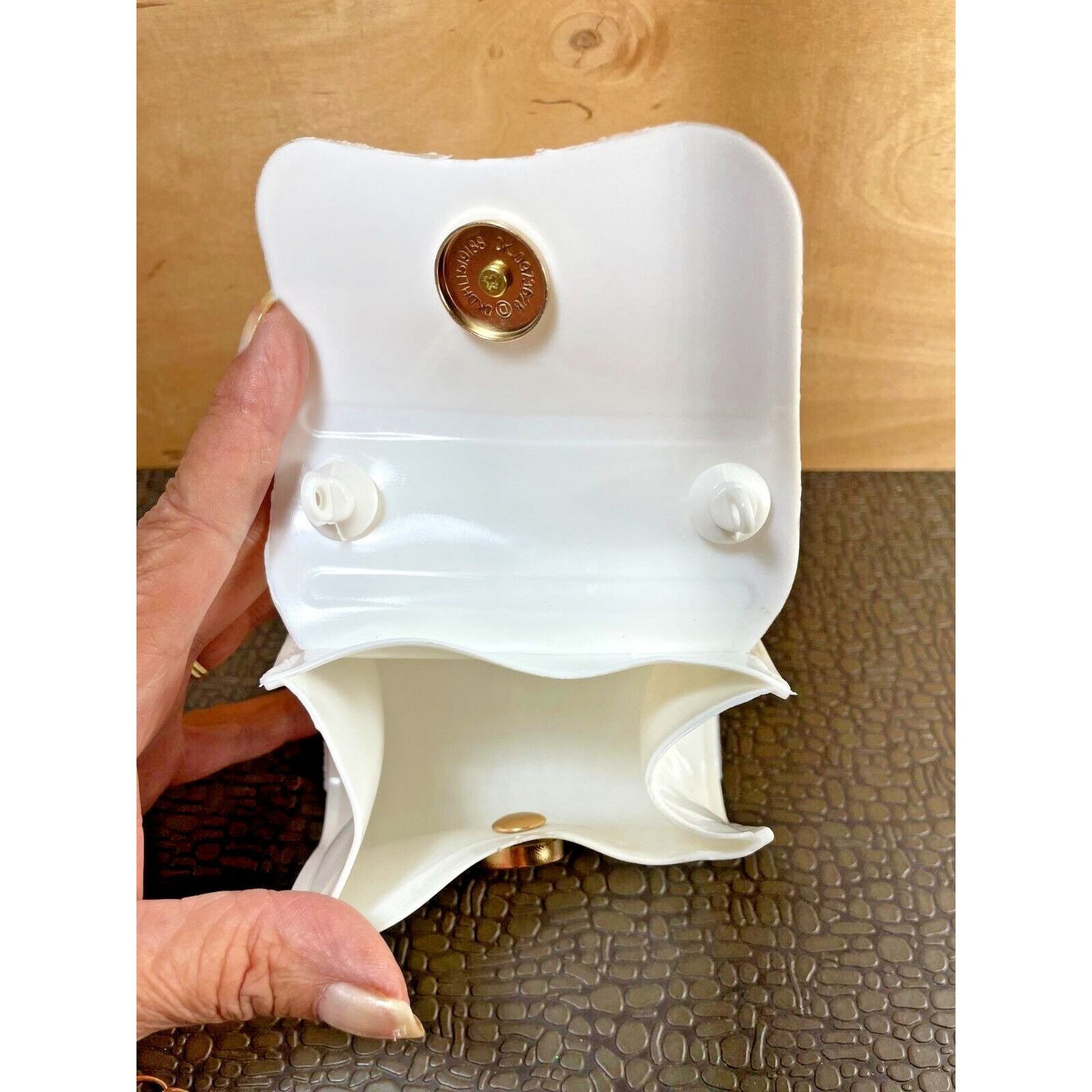 White Mini Purse for Girls, Princess Handbags, Cross Body, Shoulder Bag ...