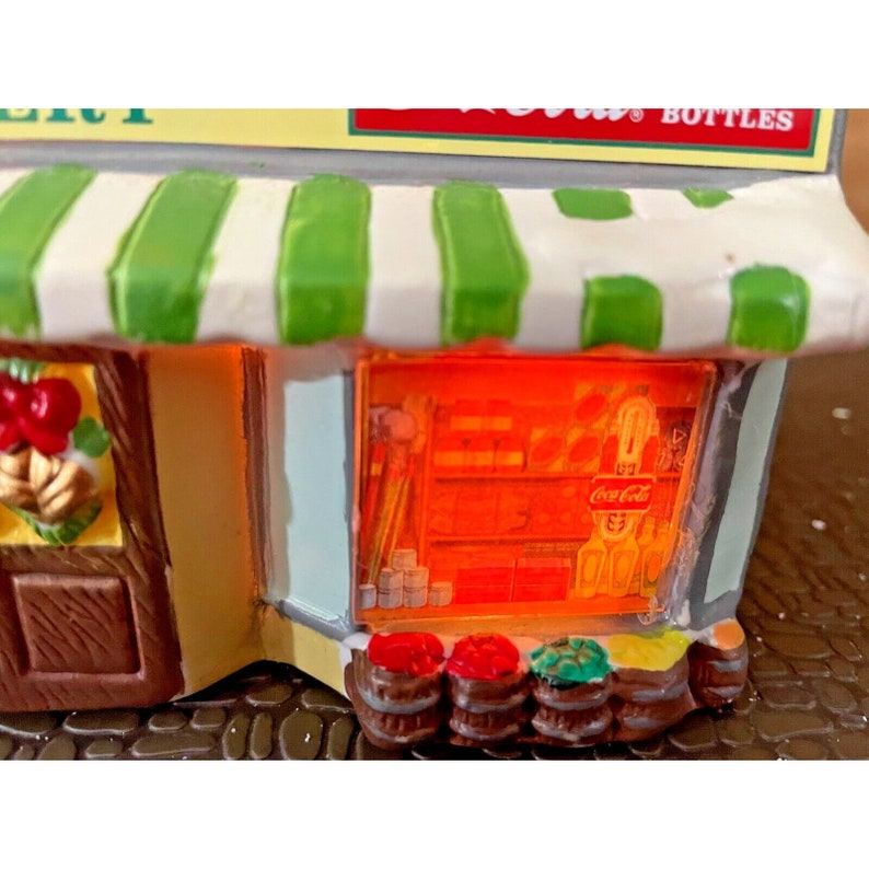 1991 Coca Cola Town Square Collection "gilbert's Grocery" - Etsy