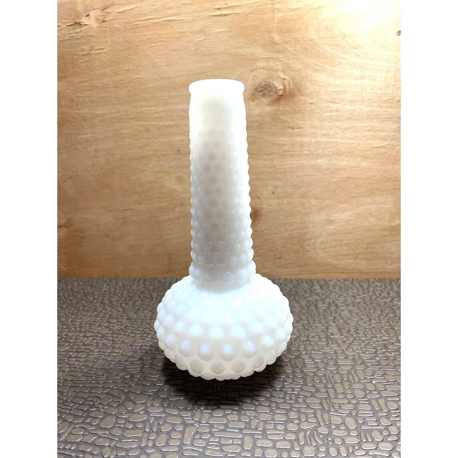 Vintage Milk Glass Fluted Bud Vase 7.5 E. O. Brody - Etsy