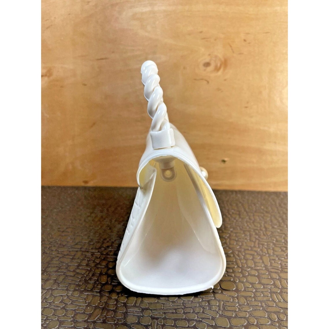 White Mini Purse for Girls, Princess Handbags, Cross Body, Shoulder Bag ...