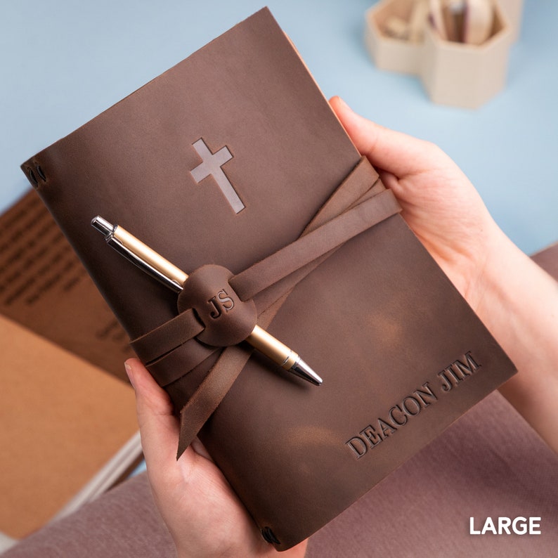 Prayer Mission Trip Journal, Mission Trip Leather Notebook, Gift for ...