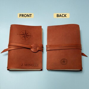 Custom Leather Religious Journal, Personalized Leather Priest Journal ...