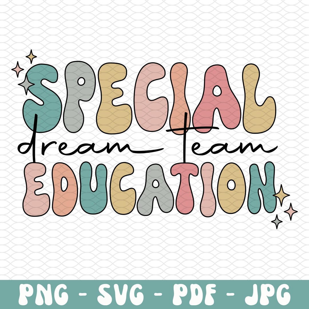 Sped Teacher Png Svg, Special Education Shirt, Sped Squad Sublimation ...