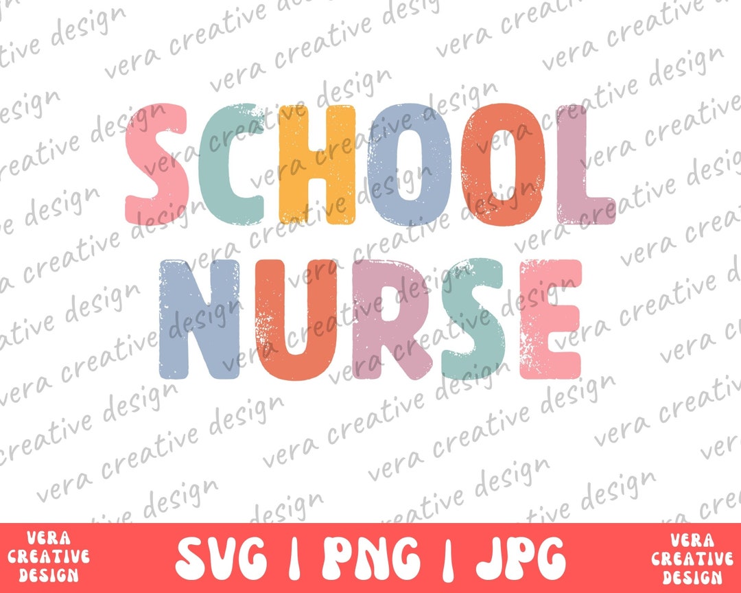 Custom School Nurse Shirt Png Svg, School Nurse Tshirt, School Nurse ...