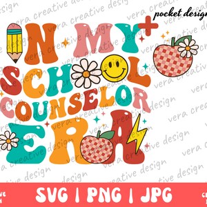In My School Counselor Era Png, School Counselor Tee Png ...