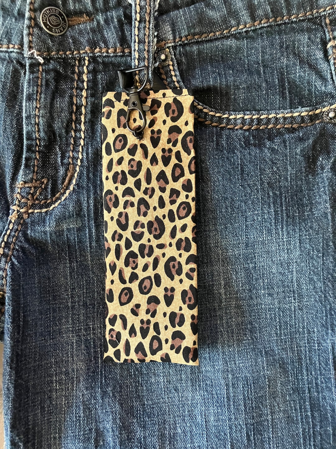 Leopard Dab Pen Holder~ Discreet Way to Take Your Pen on the Go and It ...