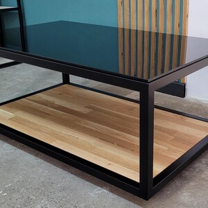 Modern Metal Coffee Table - Etsy